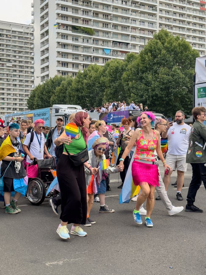 The Berlin Pride Celebration Also Known As Christopher Street Day (CSD ...