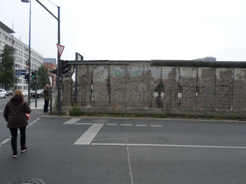Berlin S Wall in Detail. West Side Editorial Image - Image of camera ...