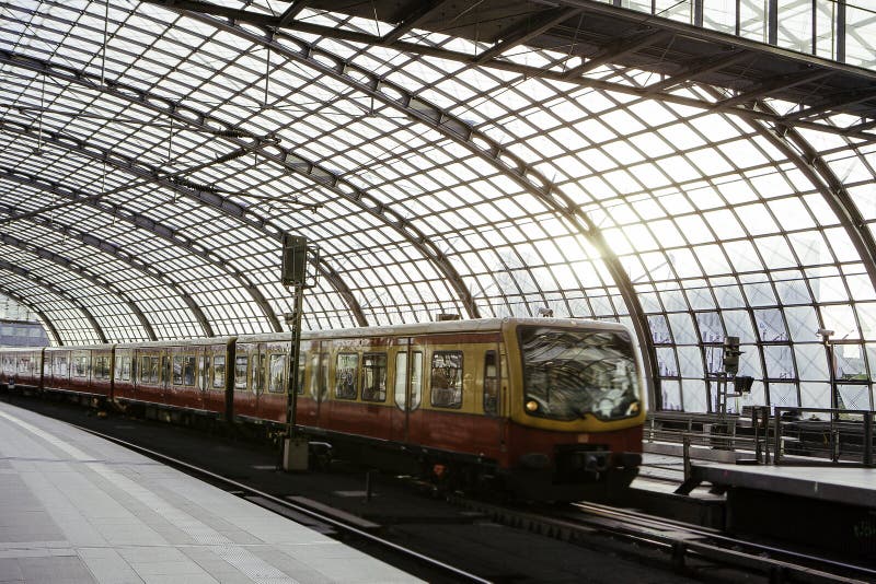 Berlin Train Main Station, Hauptbahnhof Editorial Photo - Image of ...