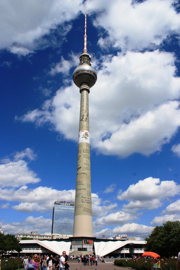 Berlin TV Tower editorial photography. Image of architecture - 23539307