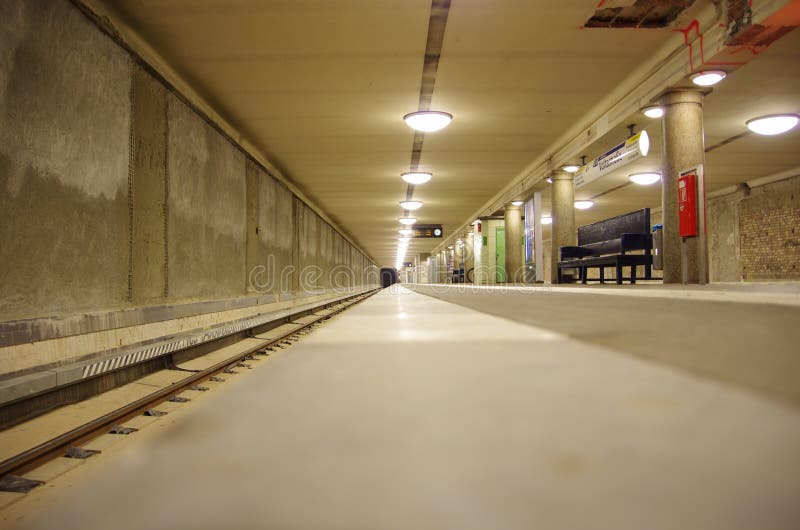 Berlin Underground stock photo. Image of subway, tunnel - 23378456