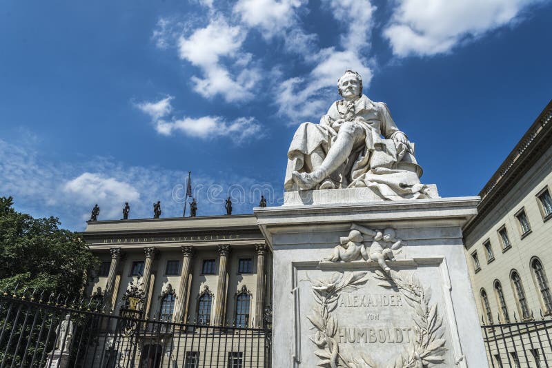 Berlin University stock afbeelding. Image of opvoeder - 57412507