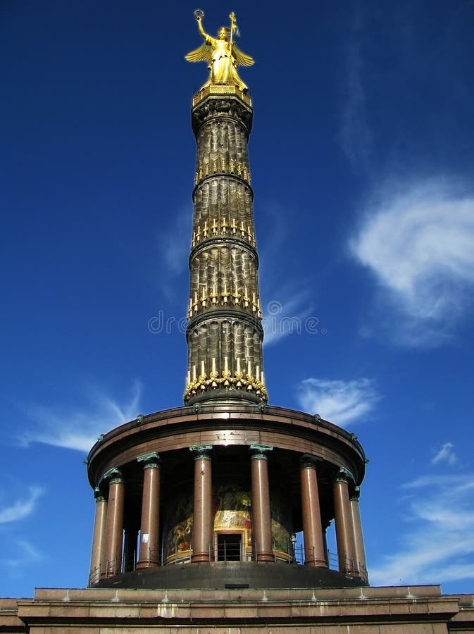 Berlin Victory Column 1 stock photo. Image of tall, deep - 10549108