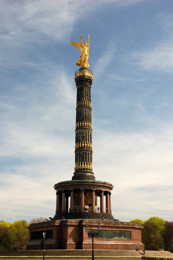 Berlin Victory Column stock photo. Image of column, tourism - 2305134