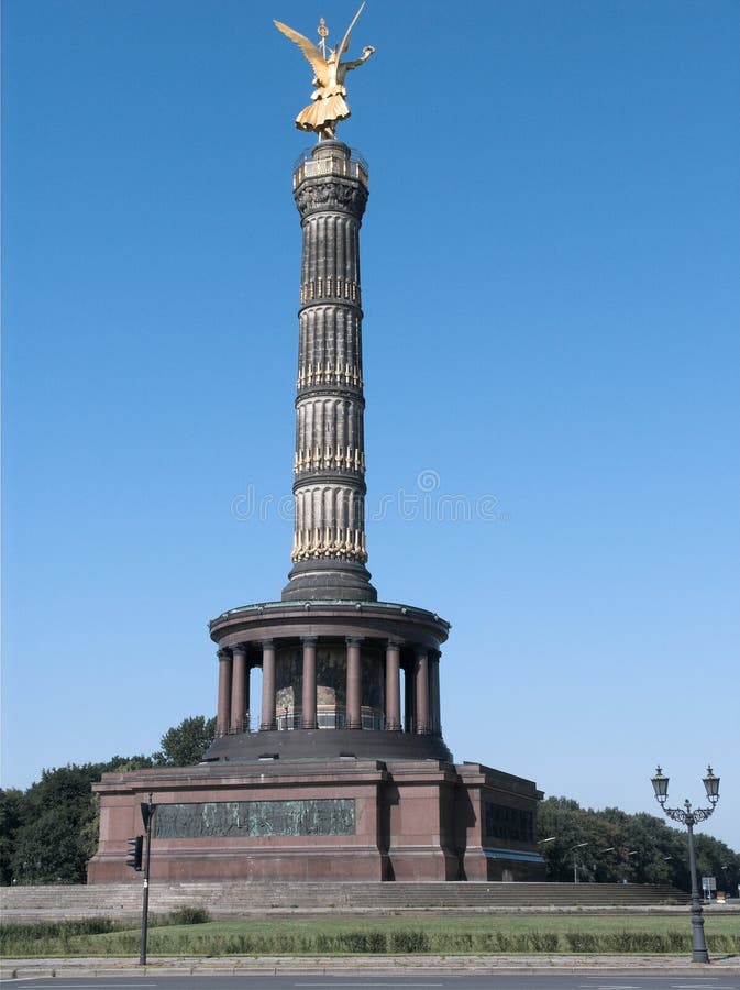 Berlin Victory Column stock photo. Image of capital, modern - 2695836