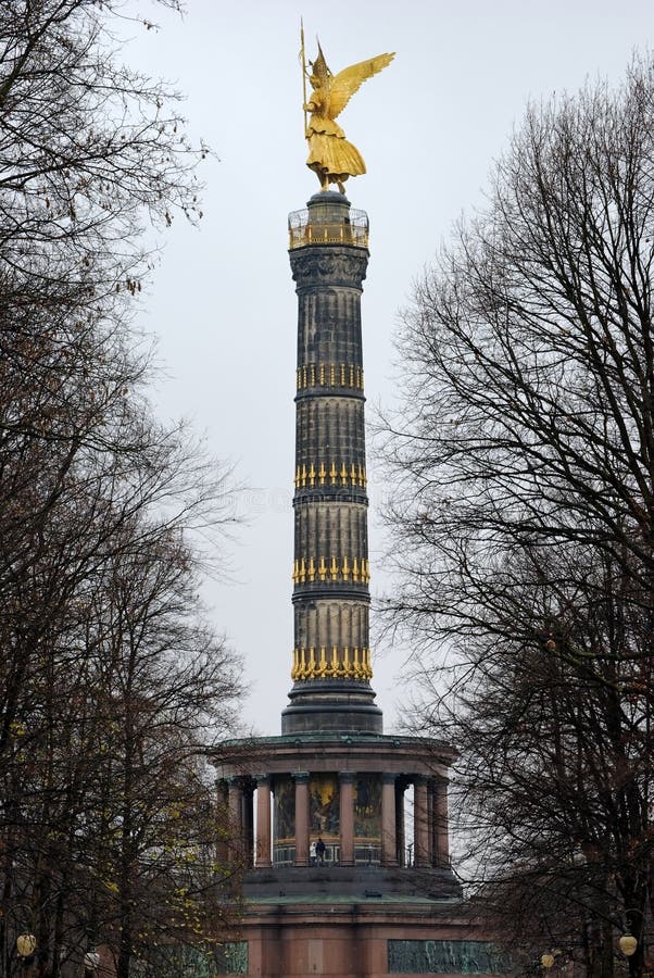 Berlin Victory Column stock photo. Image of column, tourism - 2305134