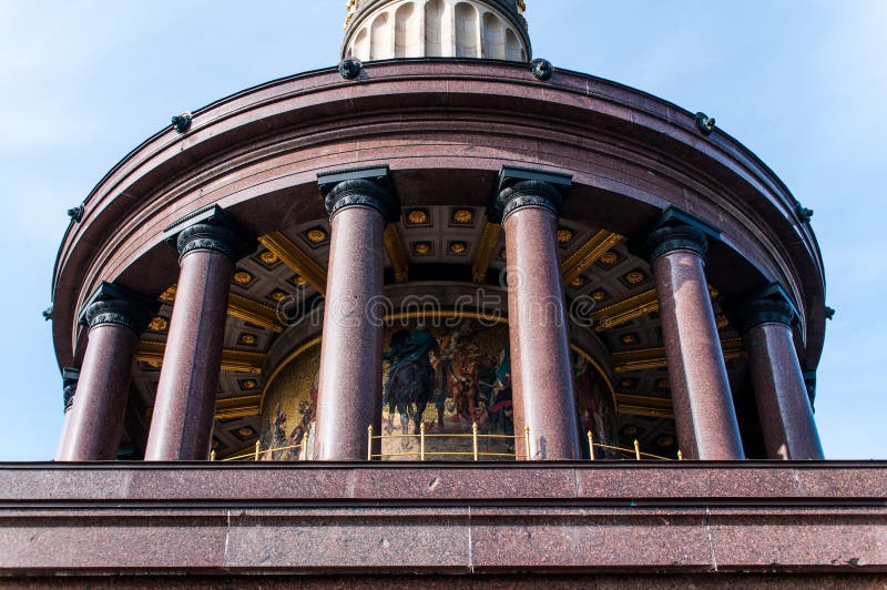 Berlin Victory Column in Berlin (Germany) Stock Photo - Image of ...