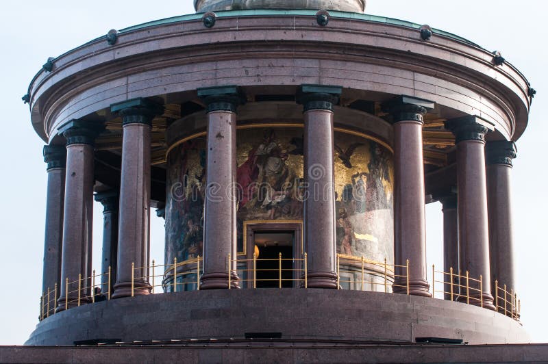Berlin Victory Column in Berlin (Germany) Stock Photo - Image of ...