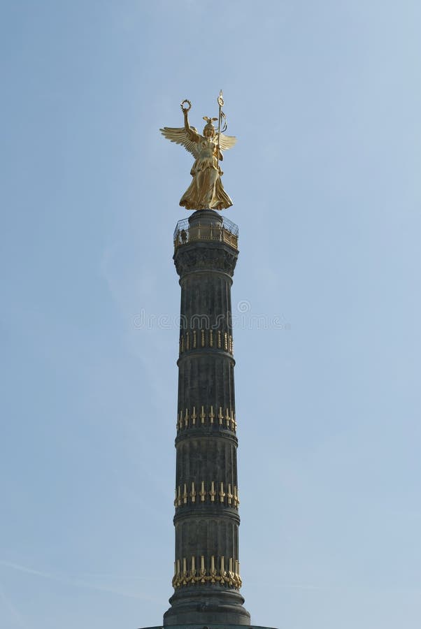 Berlin Victory Column stock image. Image of siegessaule - 30633643