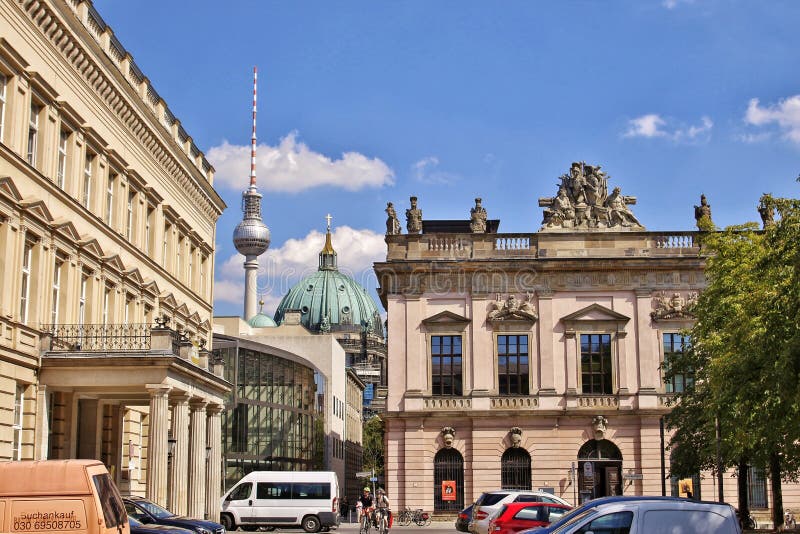 Berlin view editorial photo. Image of sedan, neighbourhood - 91352186