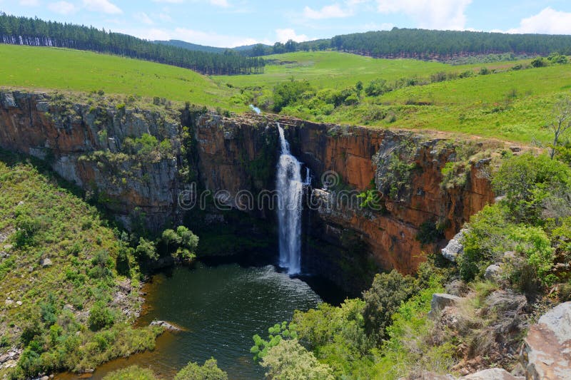 Waterval Boven Waterfalls South Africa Stock Image - Image of fall ...