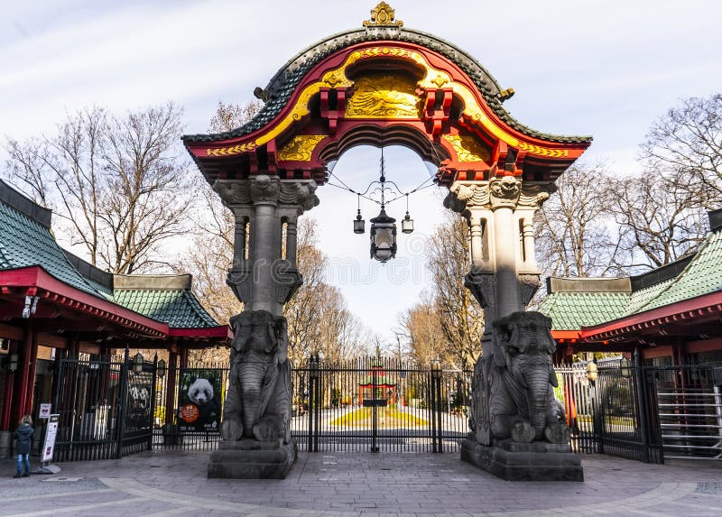 Berlin Zoo in the City Center of Berlin - CITY of BERLIN, GERMANY ...