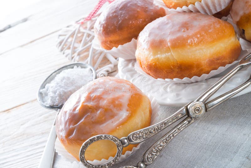 Berliner stock image. Image of donut, cake, hanukkah - 38012747