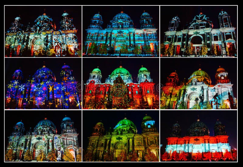 Berliner Dom Collage editorial stock photo. Image of berlin - 30499063