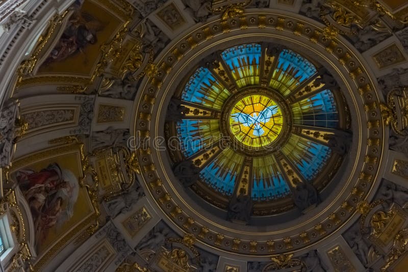 Berliner Dom Interior VI editorial photography. Image of glass - 74014152