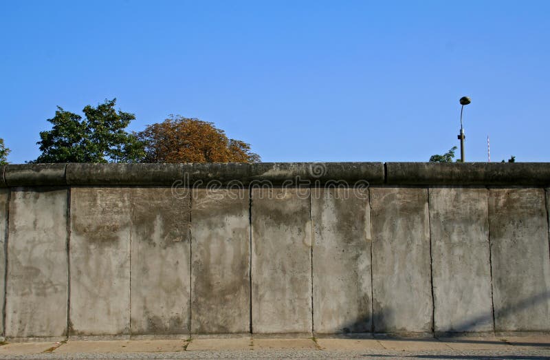 Berliner Mauer stockbild. Bild von eisen, westen, verboten - 1535023