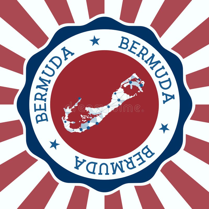 Bermuda Badge. stock vector. Illustration of bermudian - 213951891