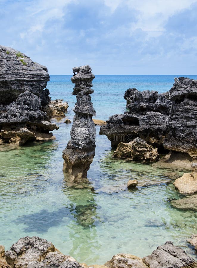 Bermuda Beach. stock image. Image of island, relax, travel - 35021091