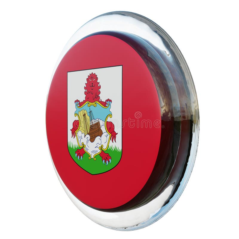 Bermuda 3D flag stock illustration. Illustration of country - 255010637