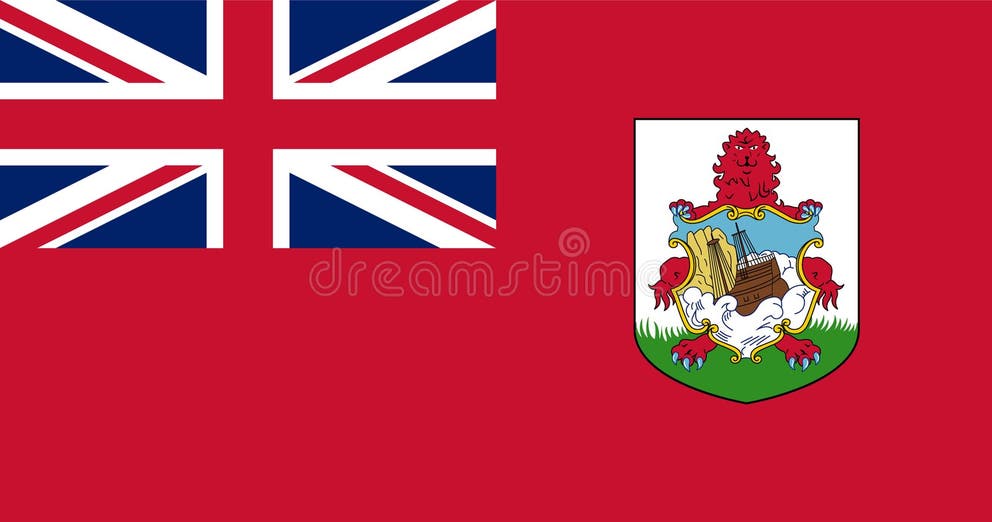 Bermuda Flag Illustration Premium Quality High Resolution 300DPI Stock ...