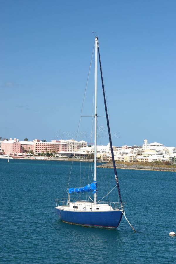 Bermuda Sailboat stock photo. Image of nautical, vessel - 6287866