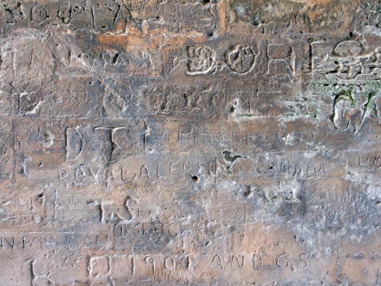 Bermuda Sailors Graffiti stock image. Image of grey, wall - 676845