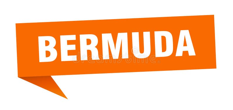Bermuda Sticker. Bermuda Signpost Pointer Sign Stock Vector ...