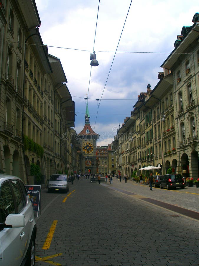 Bern Street editorial image. Image of travel, architecture - 45333115