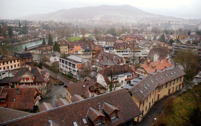 Bern, Switzerland in Winter Stock Photo - Image of bern, architecture ...