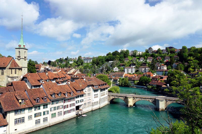 Bern town, Switzerland stock photo. Image of arch, travel - 67430052