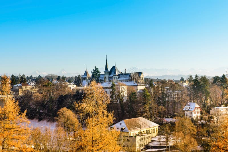 Bern in the Winter of Switzerland Stock Photo - Image of european ...