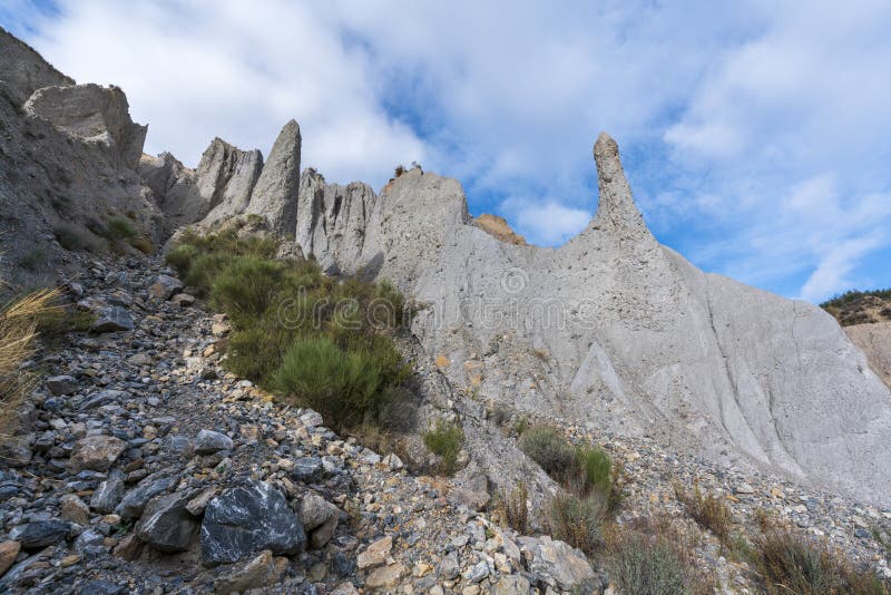Bernal Peak Area in Yator Spain Stock Photo - Image of ground, yator ...