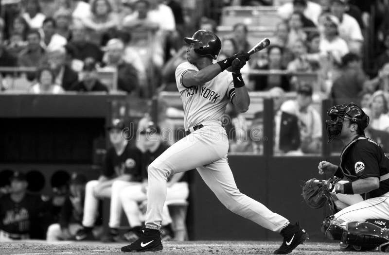Bernie Williams Nova York Yankees Fotografia Editorial - Imagem de ...