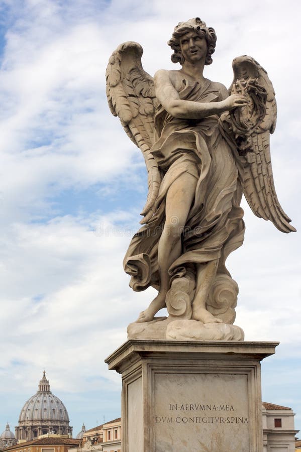 Bernini Angel stock photo. Image of vatican, angelo, tourism - 7456372