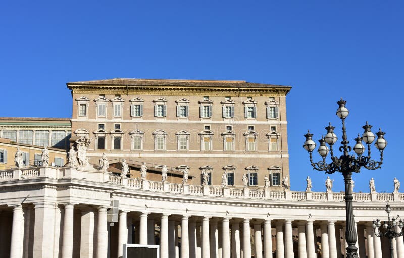 Apostolischer Palast Ist Wohnsitz Von Papst, Vatikan Redaktionelles ... Apostolischer Palast Ist Wohnsitz Von Papst, Vatikan Redaktionelles ...