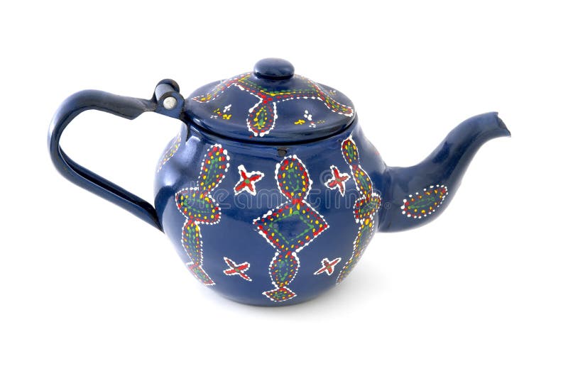 Berrad teapot stock photo. Image of shot, decorated - 324465558