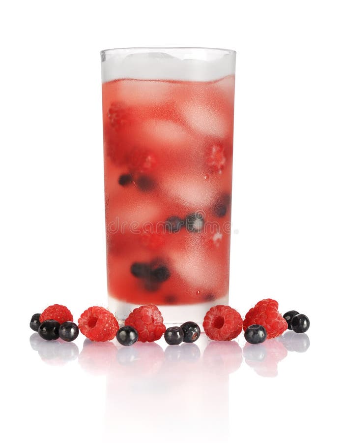 Berries Cocktail stock image. Image of cocktail, cold - 31936655