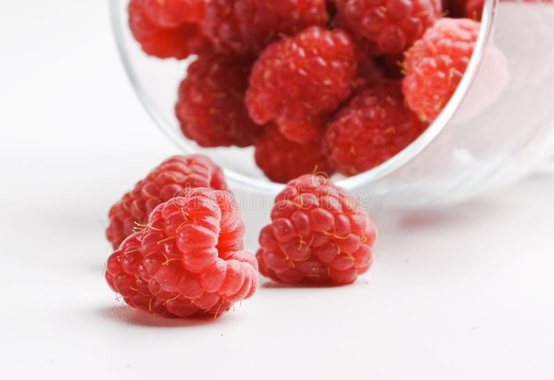 Berries Raspberries in a Glass Stock Photo - Image of berry, beautiful ...