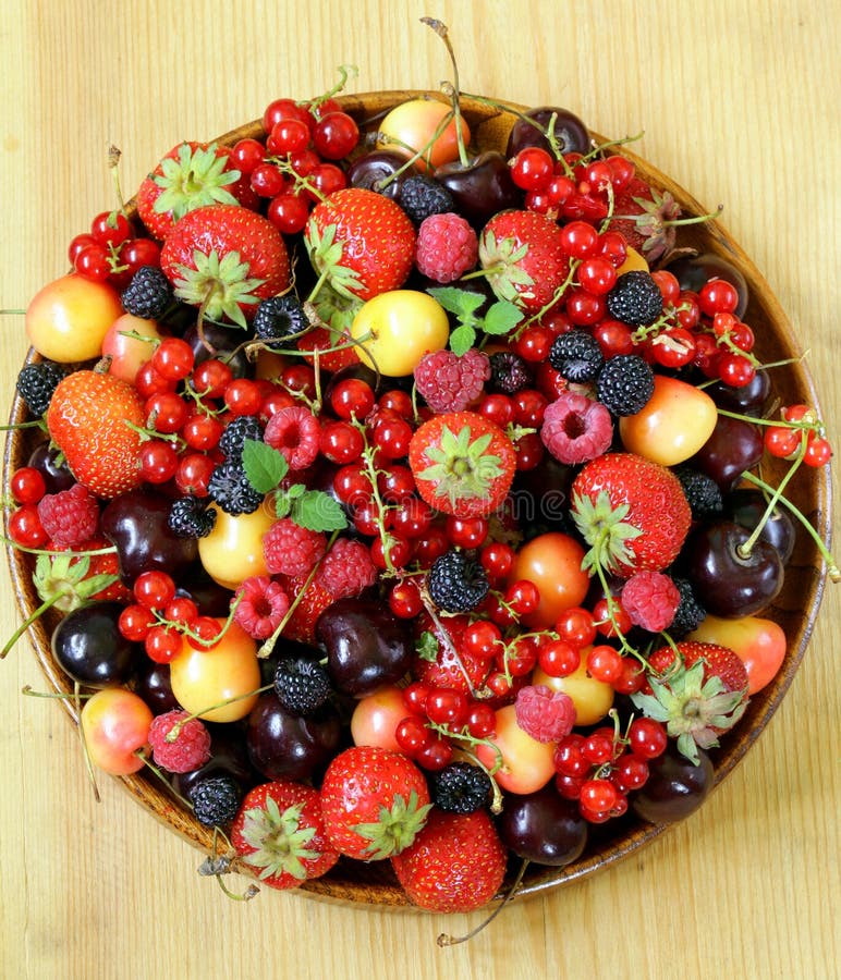 Berry assortment stock image. Image of assortment, organic - 32065873