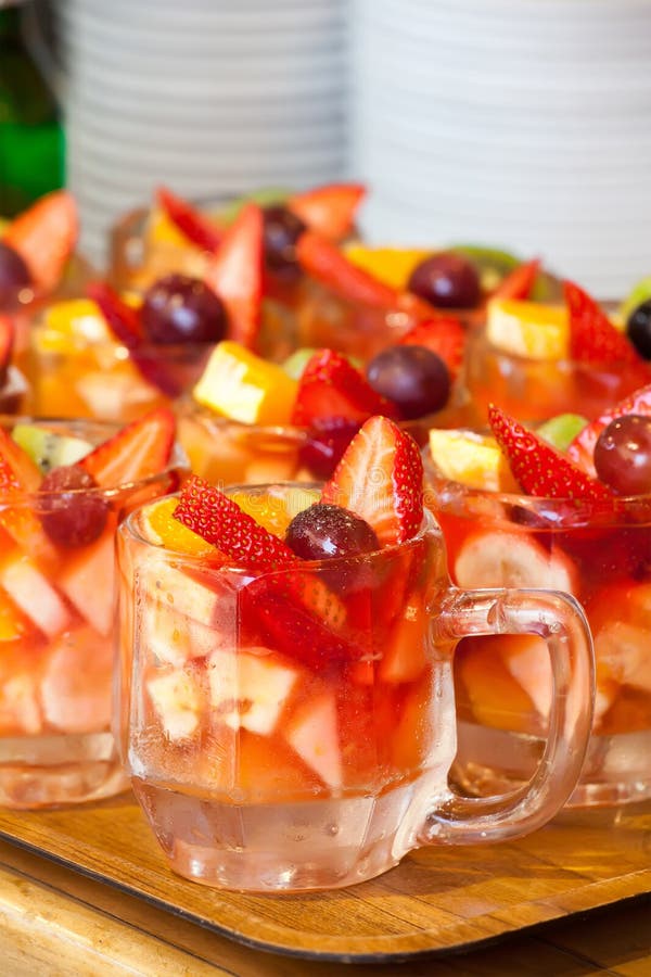 Berry drink in cups stock photo. Image of glass, drink - 114567212