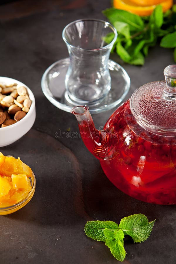Berry Flavored Tea stock image. Image of liquid, india - 79238531