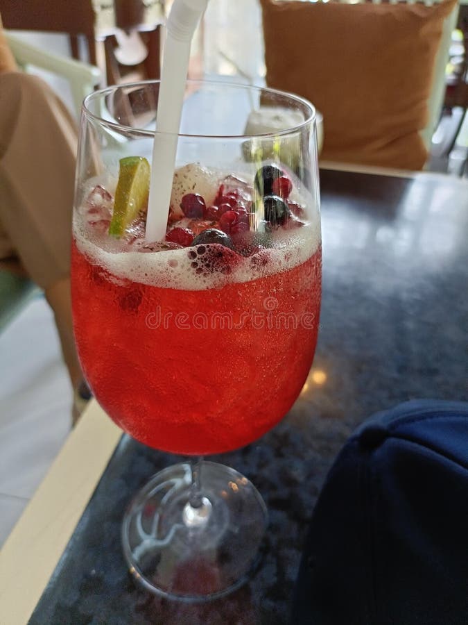 Berry Fruit soda, drink stock photo. Image of soda, drin - 282121196