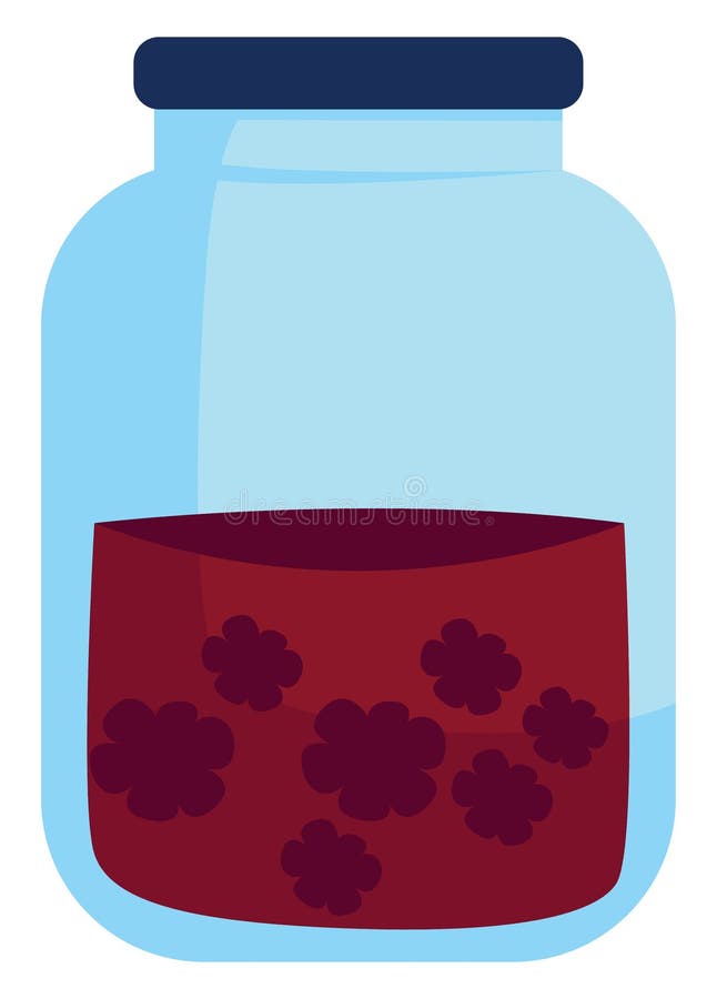 Berry Jam, Illustration, Vector Stock Vector - Illustration of juice ...