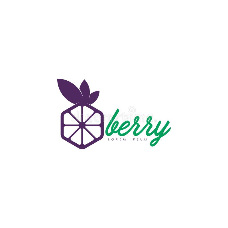 Berry Logo Logo Template. Logo Template for Your Business Stock ...