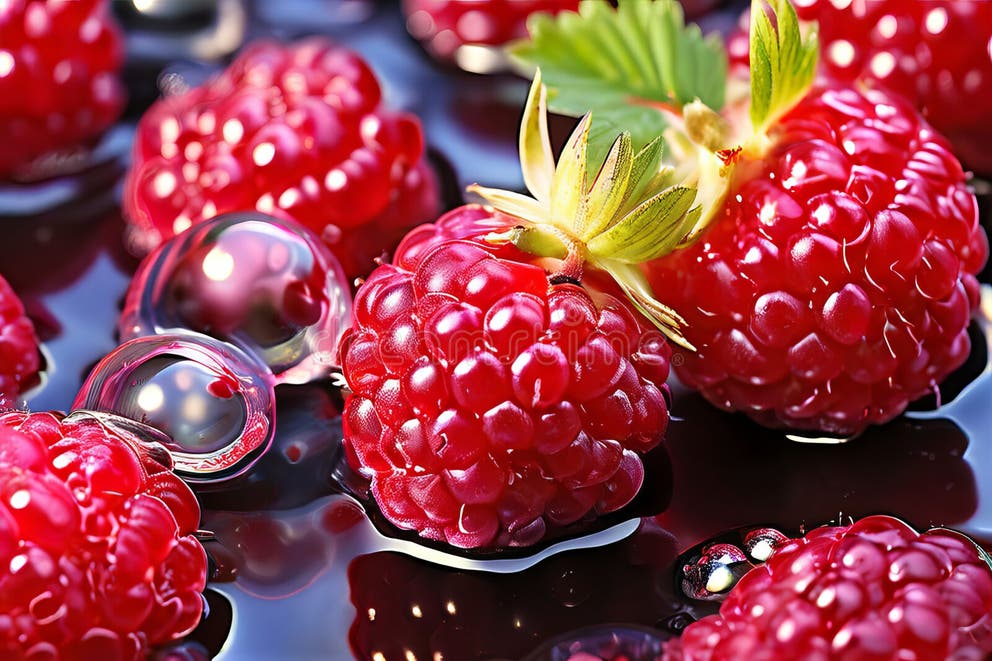 Berry Patterns Repeating Patterns Featuring Various Berry Design Stock ...