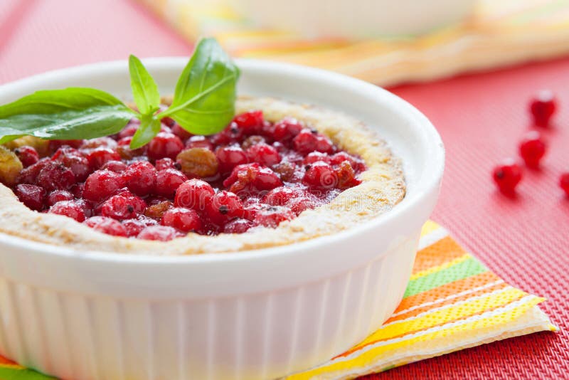 Berry Pie in White Baking Dish Stock Image - Image of gourmet, sweet ...