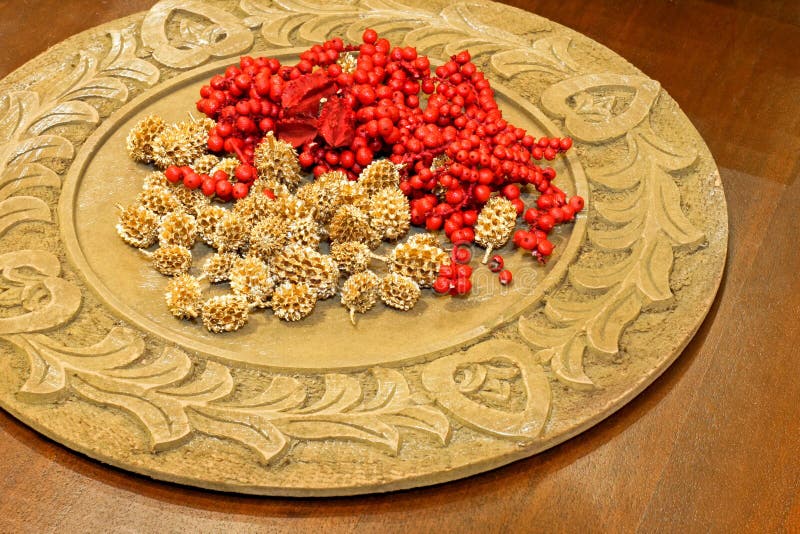 Berry on plate stock image. Image of celebration, decorative - 166772899