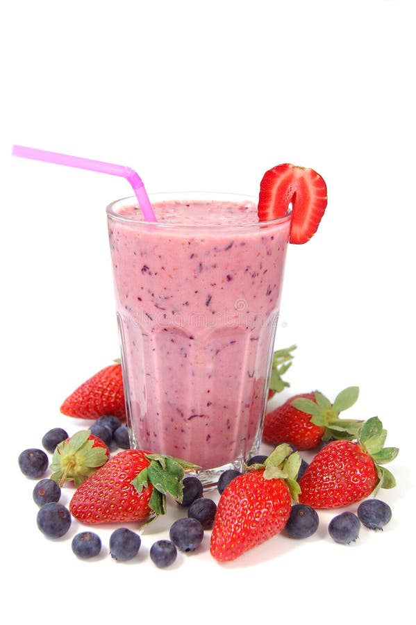 Berry smoothie stock image. Image of juice, milkshake - 12610985