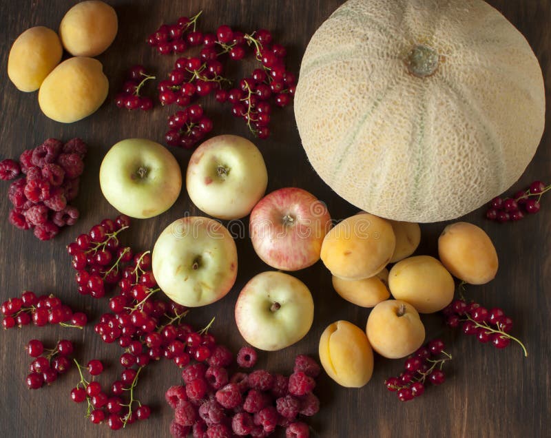 Berry Spring and Summer Still Life. Stock Photo - Image of health ...