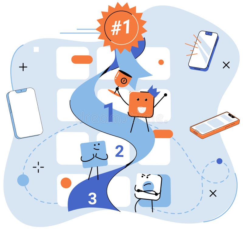 Bes App Metaphor. Winner App, App that Sets Benchmark in Its Category ...